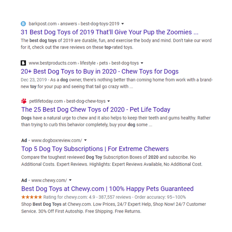 Google Search Adds Favicons to Desktop to Improve UX - Engines of ...