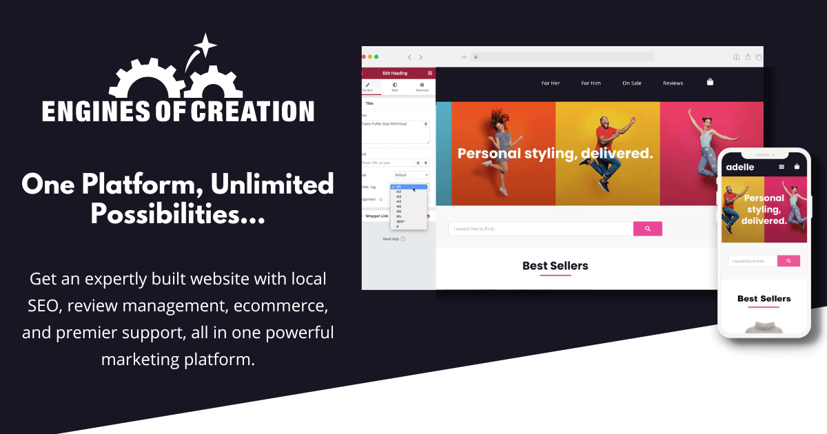 Professional All-in-One Website Plans - Engines of Creation
